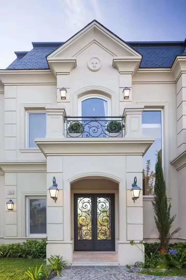 Exterior Limestone French Style Homes Riverfront Limestone Estate