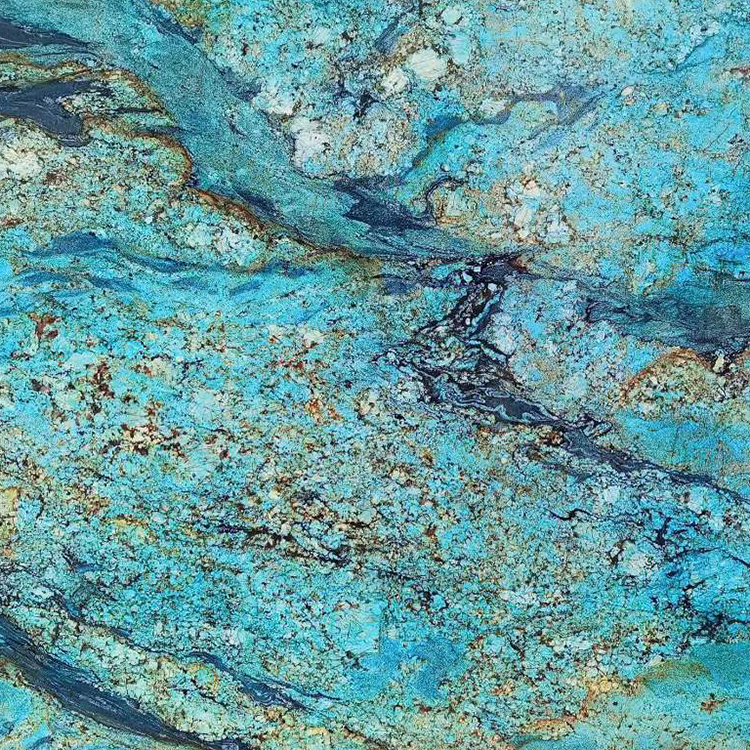 Factory price blue van gogh quartzite granite for kitchen countertops ...